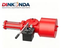 China Power Plant compact Manual electro Pneumatic Valve Actuators Variable Torque Angular Stroke for sale