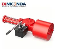 China Power Plant compact Manual electro Pneumatic Valve Actuators Variable Torque Angular Stroke for sale