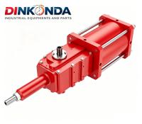 China High Frequency Electro Hydraulic Pneumatic Actuators Linear Stroke Single Cylinder Fork Drive for sale