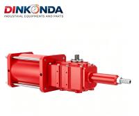 China High Frequency Electro Hydraulic Pneumatic Actuators Linear Stroke Single Cylinder Fork Drive for sale