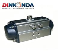 China IP65 Single Acting Pneumatic Valve Actuators Toothed Strip 12v for sale