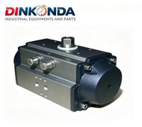 China IP65 Single Acting Pneumatic Valve Actuators Toothed Strip 12v for sale