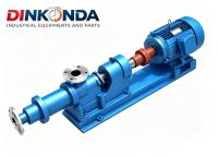 China Horizontal Split Slurry Single Screw Slurry Pump Volumetric Flange Connection for sale