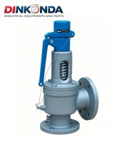 China DINKONDA GLOBAL Power Plants Special A48Y/H-16Q Series Hard Alloy, PN16, 0.1~1.6MPa Spring Fully Open Safety Valve With Wrench for sale