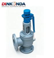 China DINKONDA GLOBAL Power Plants Special A48Y/H-16Q Series Hard Alloy, PN16, 0.1~1.6MPa Spring Fully Open Safety Valve With Wrench for sale