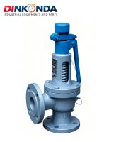 China DINKONDA GLOBAL Power Plants Special A47H-16Q Series QT400 Ductile Iron Valve Body, Stainless Steel Sealing Spring Micro Opening Safety Valve With Wrench for sale