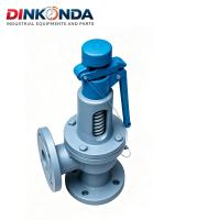 China DINKONDA GLOBAL Power Plants Special A47H-16Q Series QT400 Ductile Iron Valve Body, Stainless Steel Sealing Spring Micro Opening Safety Valve With Wrench for sale