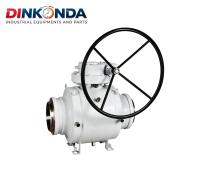 China DINKONDA GLOBAL Power Plants Special HQ67X Series A105 Forged Steel Cylindrical Body Fully Welded Fixed PTFE Soft Seal/metal Hard Seal Ball Valve for sale