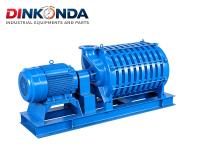 China DINKONDA GLOBAL Power Plants Special D Series 10-300 M ³/min, Segmented Coupling Transmission, Multi-stage Centrifugal Impeller Blower for sale