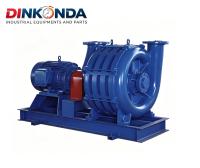 China Cast Iron Power Plant Fans Centrifugal Horizontal Sectional Multistage Impeller Blower for sale