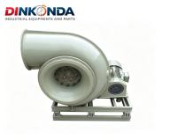 China DINKONDA GLOBAL Power Plants Special FRP Series Fiberglass Material Belt Split Transmission Anti-corrosion Ventilation Centrifugal Impeller Fan With Spring Damping Base for sale