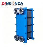 China DINKONDA GLOBAL Power Plants Special BR0.2 Series 1.0/1.6MPa, 0.2 ㎡, High Heat Transfer Efficiency Stainless Steel Heat Exchanger Plate Heat Exchanger for sale