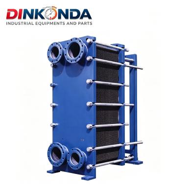 China DINKONDA GLOBAL Power Plants Special BR0.6 Series 0.6 ㎡ Plate Heat Exchanger, Large Flow, High Heat Transfer Medium To Large Detachable Heat Exchange Equipment for sale