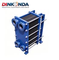 China DINKONDA GLOBAL Power Plants Special BR0.6 Series 0.6 ㎡ Plate Heat Exchanger, Large Flow, High Heat Transfer Medium To Large Detachable Heat Exchange Equipment for sale