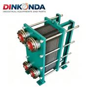 China DINKONDA GLOBAL Power Plants Special BR0.35 Series 0.35 ㎡, 1.0/1.6MPa, Plate Heat Exchanger, Medium-sized Modular Heat Exchange Equipment for sale