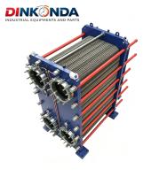 China DINKONDA GLOBAL Power Plants Special Ship Engine Room Oil Cooling, Freshwater/seawater Heat Exchange, Seawater Resistant Marine Detachable Plate Heat Exchanger for sale