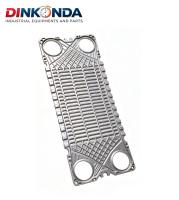 China DINKONDA GLOBAL Power Plants Special FA184 Series Large Ripple, Large Depth, Wide Channel Plate Heat Exchanger Plates Specially Designed For Working Conditions With Particles And High Viscosity Media for sale