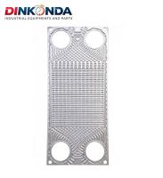 China DINKONDA GLOBAL Power Plants Special SF160 Series Large Heat Exchange Area Universal Reinforced Herringbone Ripple, Gasket Type Seal, Plate Heat Exchanger Plate for sale