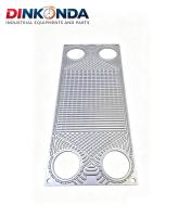 China DINKONDA GLOBAL Power Plants Special SF160 Series Large Heat Exchange Area Universal Reinforced Herringbone Ripple, Gasket Type Seal, Plate Heat Exchanger Plate for sale