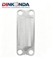 China DINKONDA GLOBAL Power Plants Special GEA-Kelvion VT80 Domestic Replacement For Large Angle Herringbone Corrugated Structure Plate Heat Exchanger Plates for sale