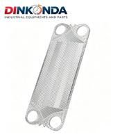 China DINKONDA GLOBAL Power Plants Special GEA-Kelvion VT80 Domestic Replacement For Large Angle Herringbone Corrugated Structure Plate Heat Exchanger Plates for sale