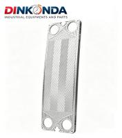 China DINKONDA GLOBAL Power Plants Special Industrial Heat Exchange Conditions GEA Kelvion NT100X Domestic Replacement Plate Heat Exchanger Plates for sale
