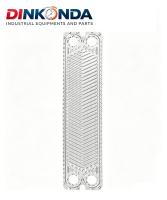 China DINKONDA GLOBAL Power Plants Special SUS304/316L, 2205/2507 Dual Phase Steel, TA1 Material GEA Kelvion NT100T Plate Heat Exchanger Domestic Replacement Plate for sale