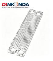 China DINKONDA GLOBAL Power Plants Special SUS304/316L, 2205/2507 Dual Phase Steel, TA1 Material GEA Kelvion NT100T Plate Heat Exchanger Domestic Replacement Plate for sale