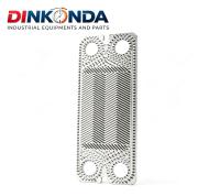 China DINKONDA GLOBAL Power Plants Special GA Series Double-layer Thin Plate Composite Stamping Formed Double Wall Plate Heat Exchanger Plates With Dedicated Anti Medium Mixing for sale