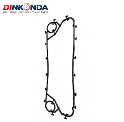 China DINKONDA GLOBAL Power Plants Special Sondex S Series High-temperature Integrated Molded Sulfurized Snap On Plate Heat Exchanger Domestic Substitute Sealing Gasket for sale