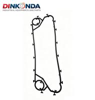 China DINKONDA GLOBAL Power Plants Special Sondex S Series High-temperature Integrated Molded Sulfurized Snap On Plate Heat Exchanger Domestic Substitute Sealing Gasket for sale