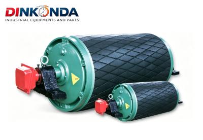 China Needle Wheel Reduction Electric Motorised Drum Rollers Conveyor Belt Drive Oil Cooled for sale