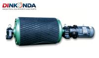 China Fixed Conveyor Bucket Lift motorized drive pulley Windlass External Electric Drum for sale