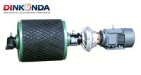 China Outboard Drum Motorized Conveyor Pulley Reducing Roller Rubber Wrap Adhesive for sale