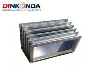 China DINKONDA GLOBAL Power Plants Special Square And Rectangular Air Duct Specialized Corrugated Compensation Element Axial/angular Displacement Rectangular Expansion Joint Compensator for sale