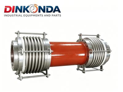 China DINKONDA GLOBAL Power Plants Special  Thermal And Flue Gas Pipeline Systems Compensation Equipment  Large Pull Rod Transverse Corrugated Compensator Metal Expansion Joint for sale