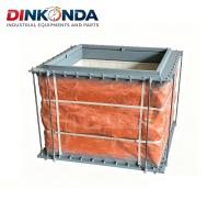 China DINKONDA GLOBAL Power Plants Special High Performance Composite Skin Non-metallic Compensator Expansion Joint, Power Plant Air Ducts Compensation Component for sale