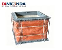China DINKONDA GLOBAL Power Plants Special High Performance Composite Skin Non-metallic Compensator Expansion Joint, Power Plant Air Ducts Compensation Component for sale