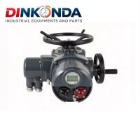 China DINKONDA GLOBAL Power Plants Special AC380V / AC220V IP67 Switch/Adjustable Type Intelligent Q-type -90 ° Partial Rotation Explosion-proof Electric Actuator for sale