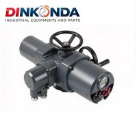 China DINKONDA GLOBAL Power Plants Special AC380V / AC220V IP67 Switch/Adjustable Type Intelligent Q-type -90 ° Partial Rotation Explosion-proof Electric Actuator for sale