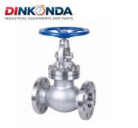 China DINKONDA GLOBAL Power Plants Special Class600LB And Class900LB Forced Sealed American Standard Flange Connection Globe Valves, One-way Shut-off Valve for sale