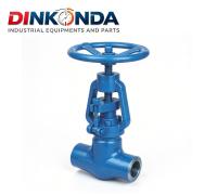 China DINKONDA GLOBAL Power Plants Special High Temperature And High Pressure Main Steam/water Supply Pipeline Butt Welding Connection Power Plant Globe Valve, One-way Shut-off Valve for sale