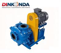 China DINKONDA GLOBAL Power Plants Special AHR Series Wear-resistant And Corrosion-resistant Natural Rubber Slurry Pump, Cantilever Horizontal Double Shell Axial Suction Centrifugal Pump for sale