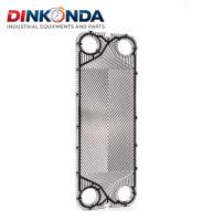 China DINKONDA GLOBAL Power Plants Special Seawater Circulation Cooling GEA Plate Cooler Heat Exchanger Special Domestic Replacement Titanium Plate Heat Exchanger Plate for sale