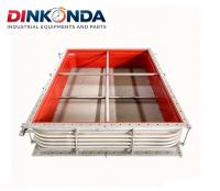 China DINKONDA GLOBAL Power Plants Special Underground Unconstrained Internal And External Pressure Corrugated Expansion Joint (Rectangular Metal Compensator) for sale