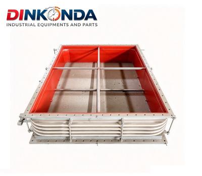China DINKONDA GLOBAL Power Plants Special Underground Unconstrained Internal And External Pressure Corrugated Expansion Joint (Rectangular Metal Compensator) for sale