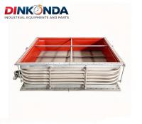 China DINKONDA GLOBAL Power Plants Special Underground Unconstrained Internal And External Pressure Corrugated Expansion Joint (Rectangular Metal Compensator) for sale
