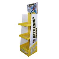 China Glossing Matte Lamination Cardboard Stand Display CMYK / Pantone Printing Customized for sale