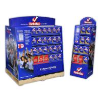 China Supermarket Corrugated Pallet Display Flat Packaging Cardboard Retail Pallet Display for sale