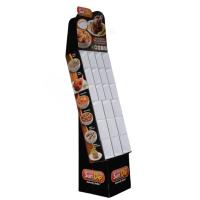 China Glossing Laminated Cardboard Stand Display Pocket Rack For Disney Marvel Advertising for sale
